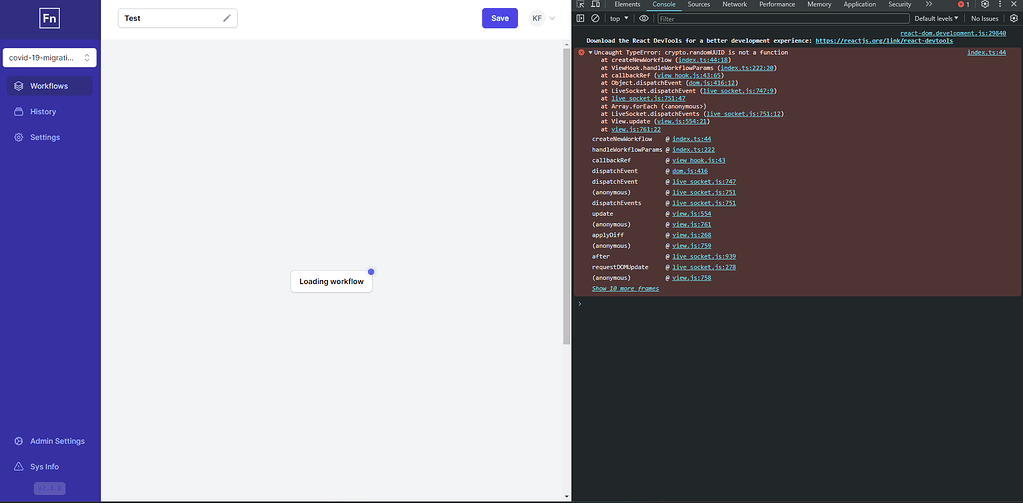 Deploying Lightning : Stuck on loading workflows screen - Self-Hosting - OpenFn Community